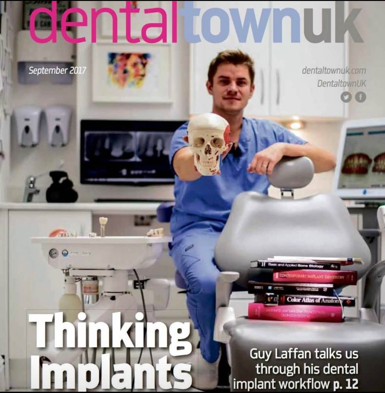 Front Cover of Leading Dental Magazine | Laffan Dental Care